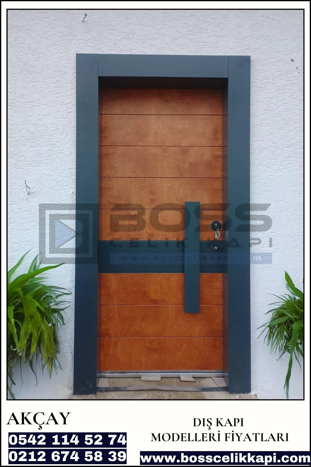 Akçay Dış Kapı Modelleri - Boss Çelik Kapı