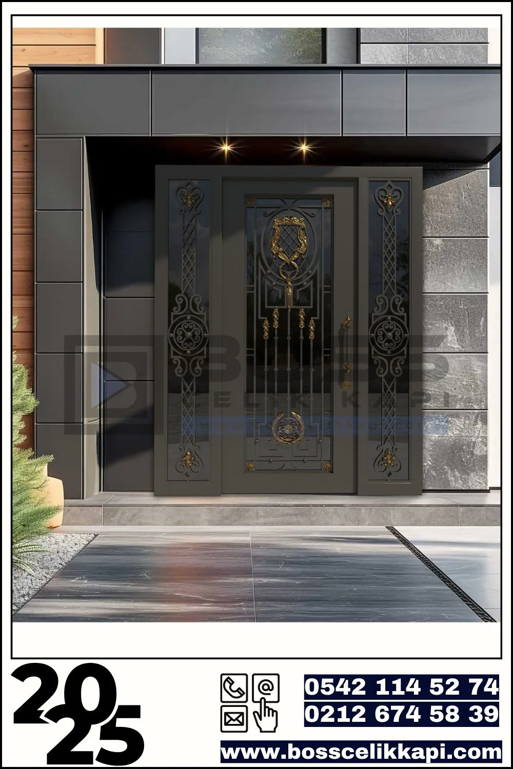 Başiskele Dış Kapı Modelleri - Boss Çelik Kapı